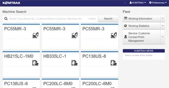 Komtrax Remote Monitoring | - Komatsu Australia